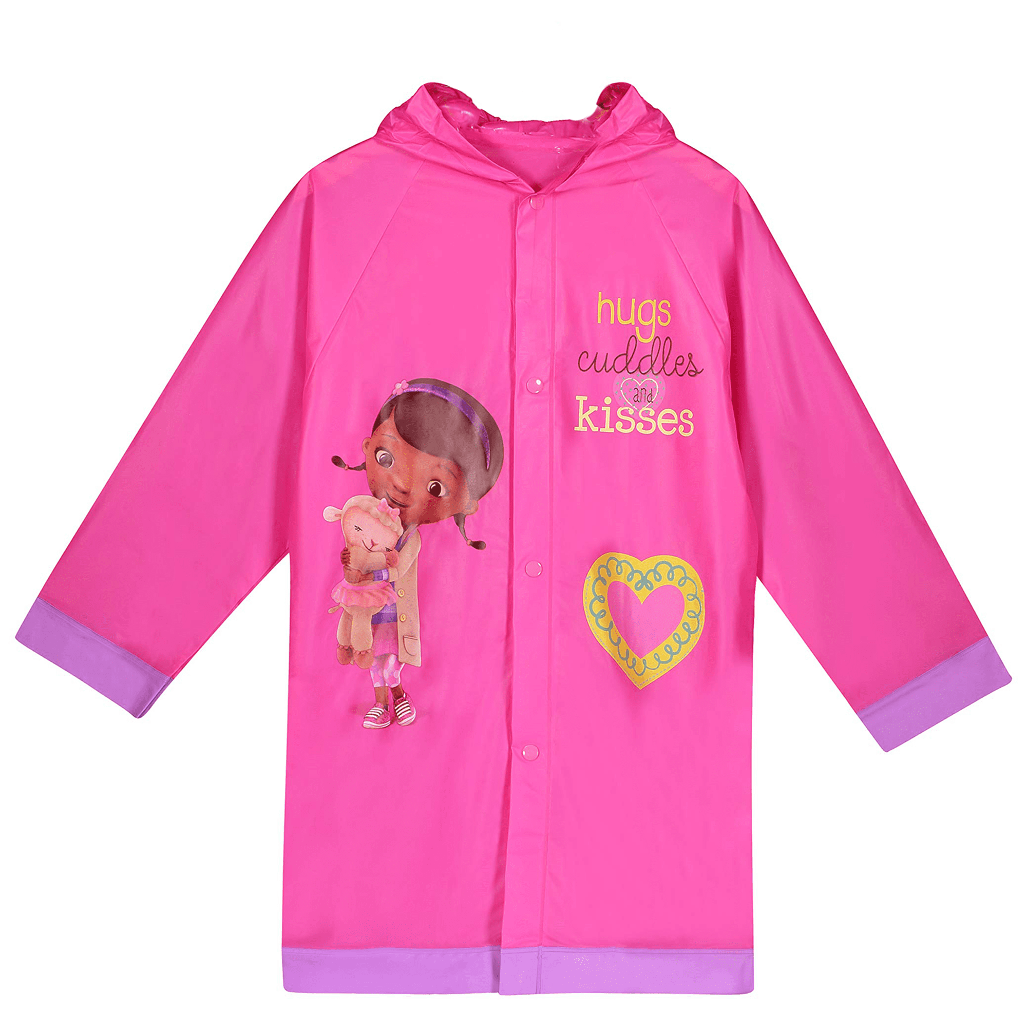 Disney Gilr's Doc McStuffins (Stuffy Dragon) Rain Slicker - Size 8/9 ...