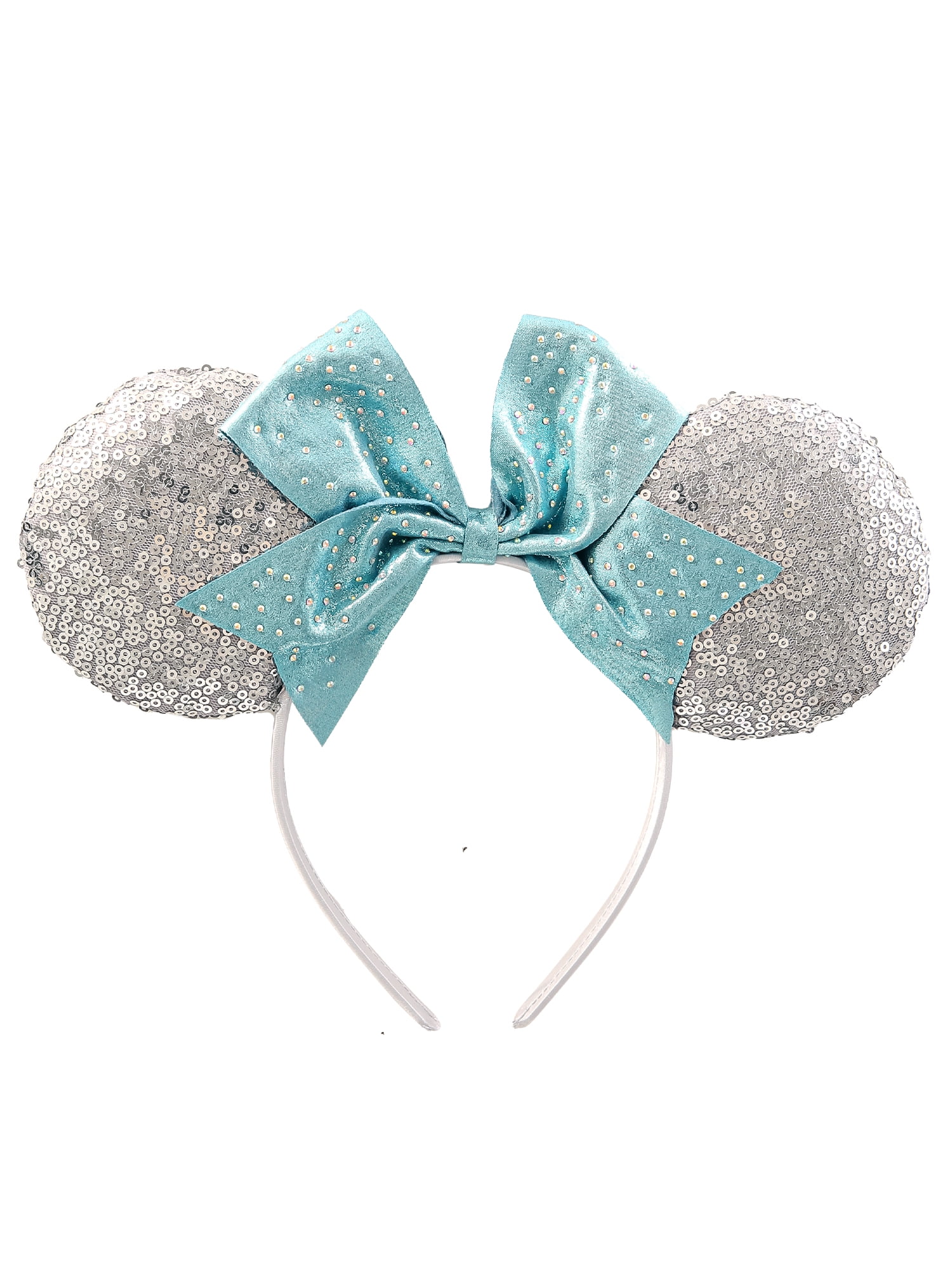 Disney Girl's Minnie Mouse Multi-Color Ears Sequence Headband - Walmart.com