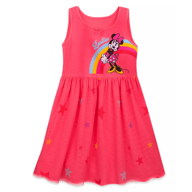Disney Girl's Minnie Mouse and Daisy Duck Nightshirt Gown Pajamas ...