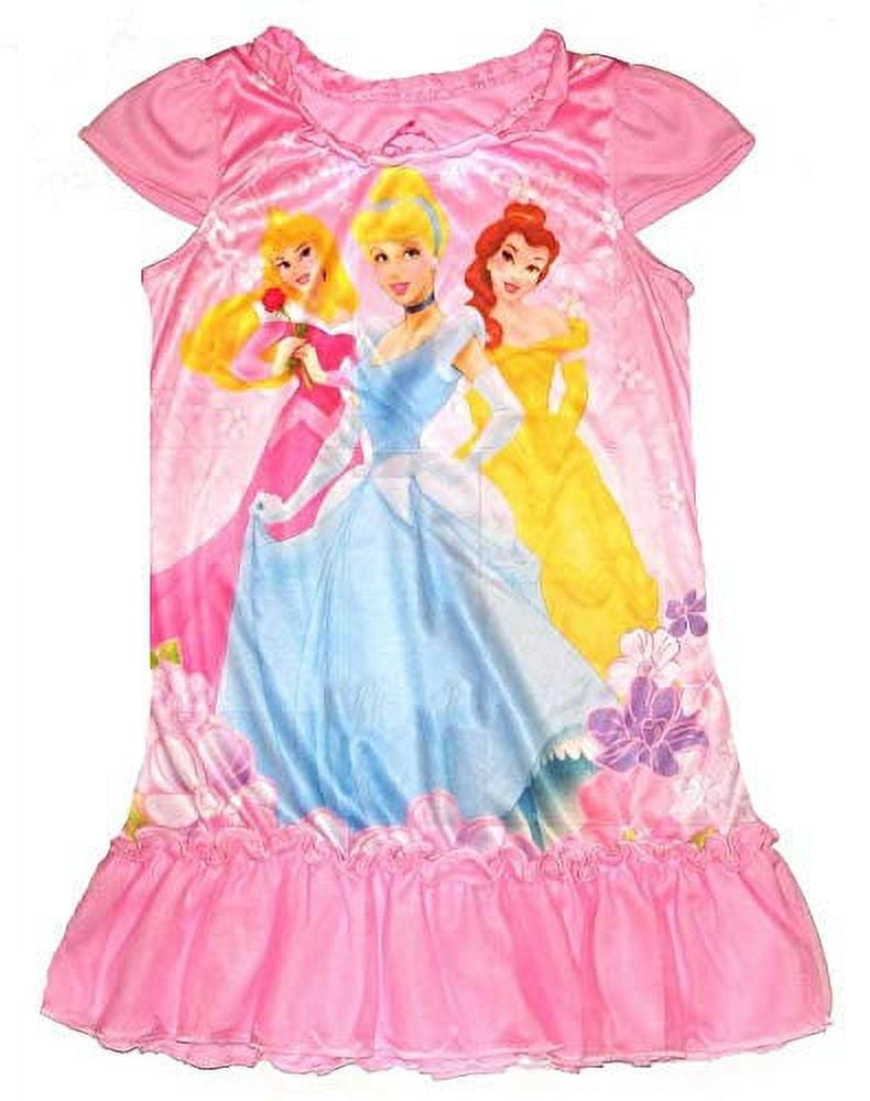 Disney Girl's Pink Satin Nightgown, Gown, Princesses, Size 3T - Walmart.com