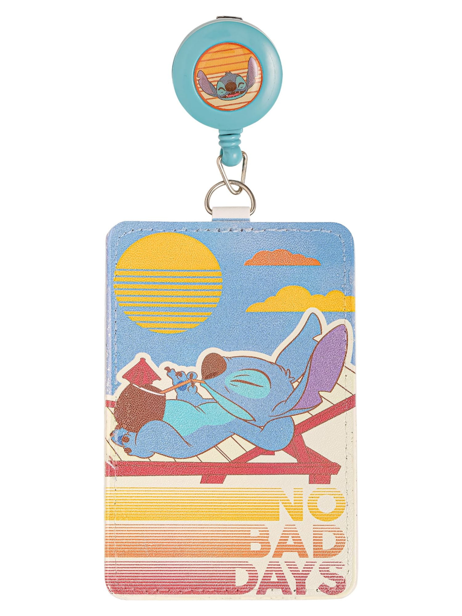 Disney Girl's/Tween Lilo and Stitch "No Bad Days" 24" Retractable Badge ...