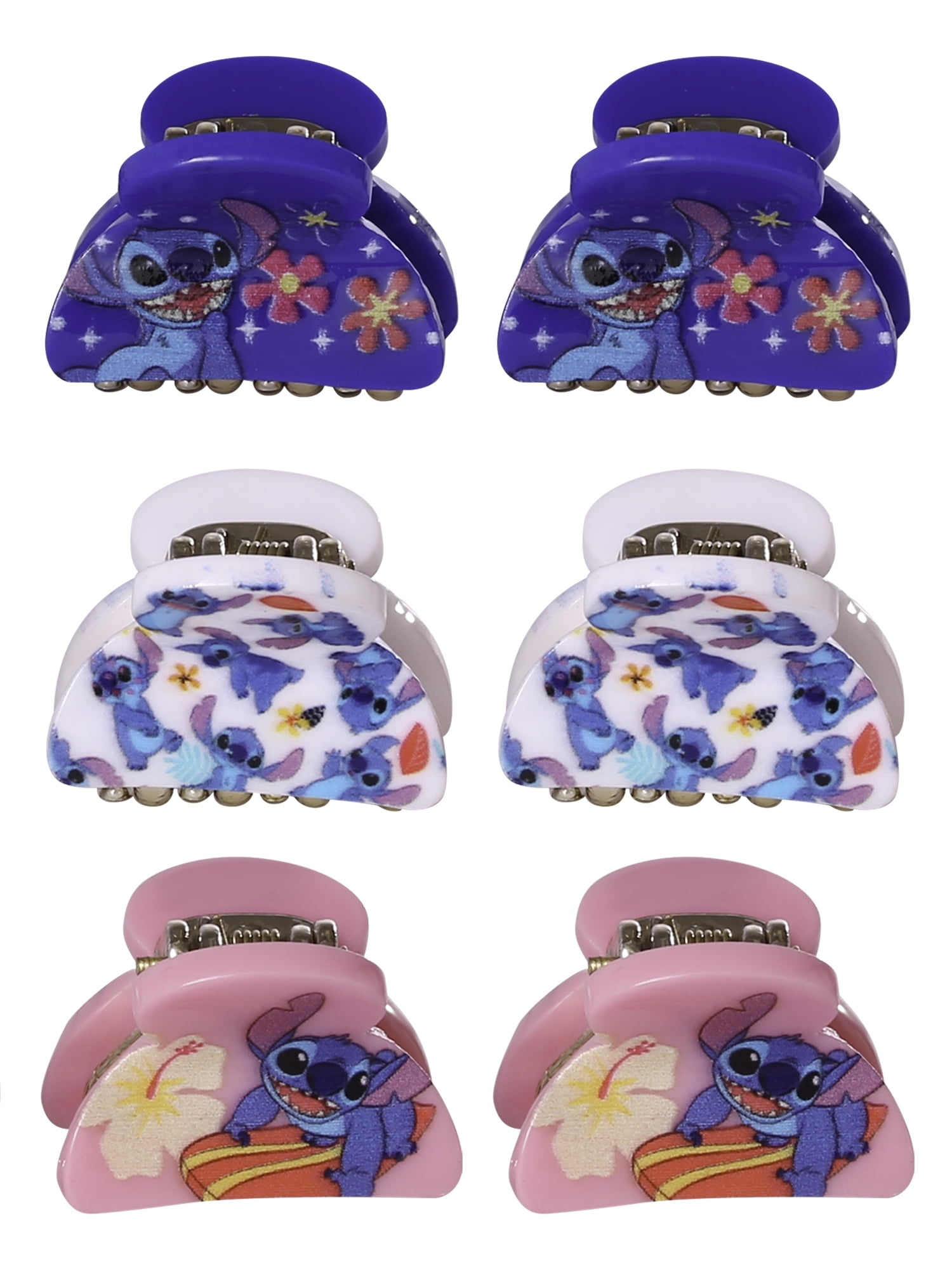 Disney Girl's/Tween Stitch Hair Claw Clip Set - Walmart.com