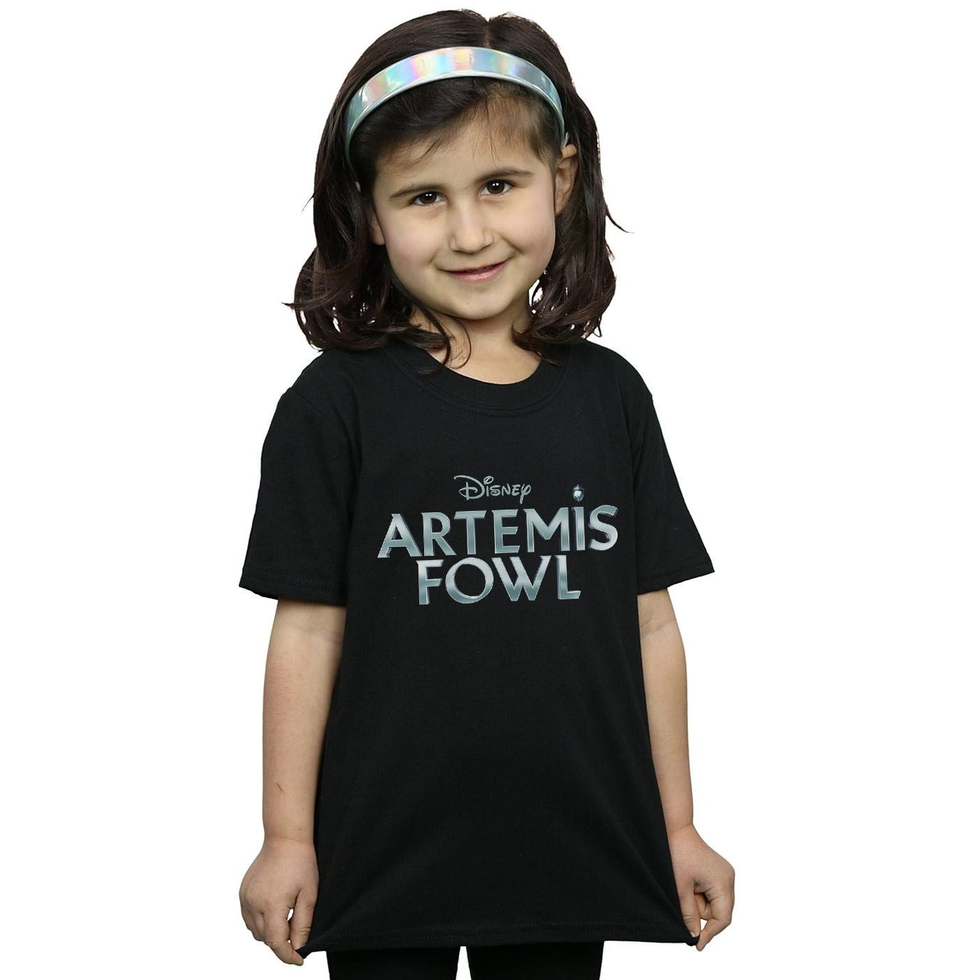 Disney Girls Artemis Fowl Movie Logo Cotton T Shirt