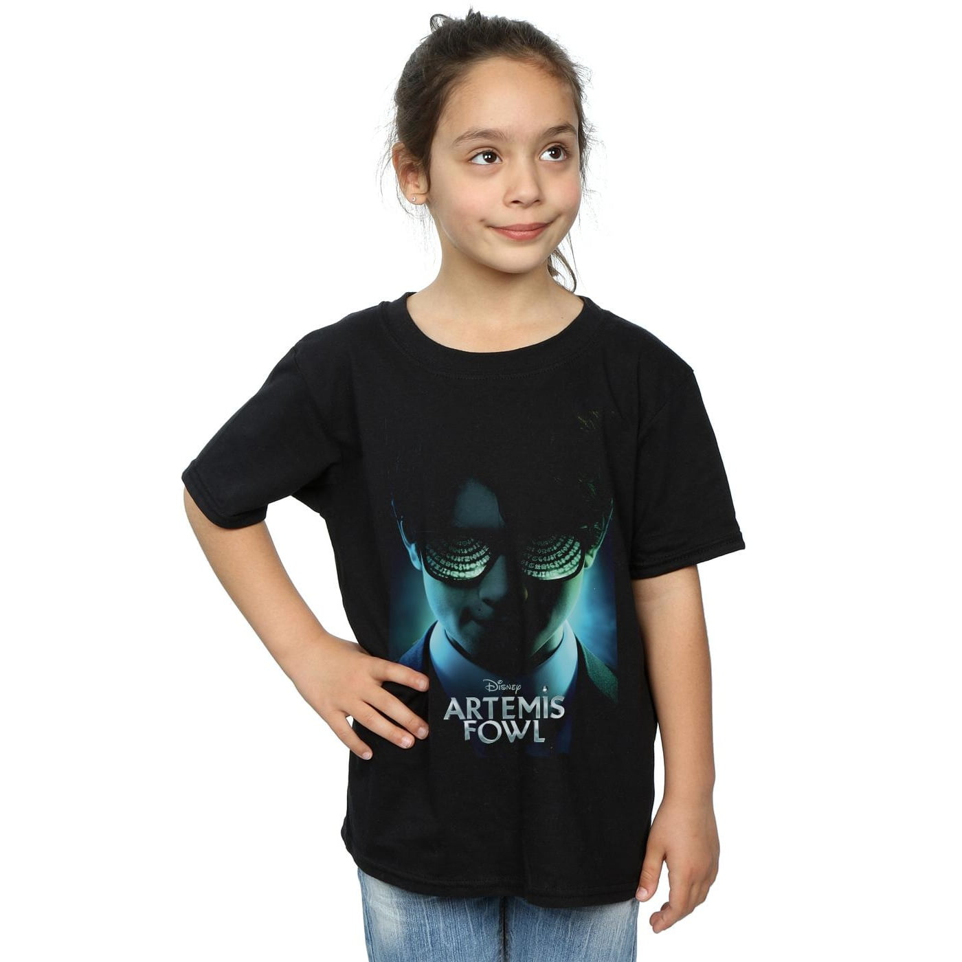 Disney Girls Artemis Fowl Poster Cotton T Shirt