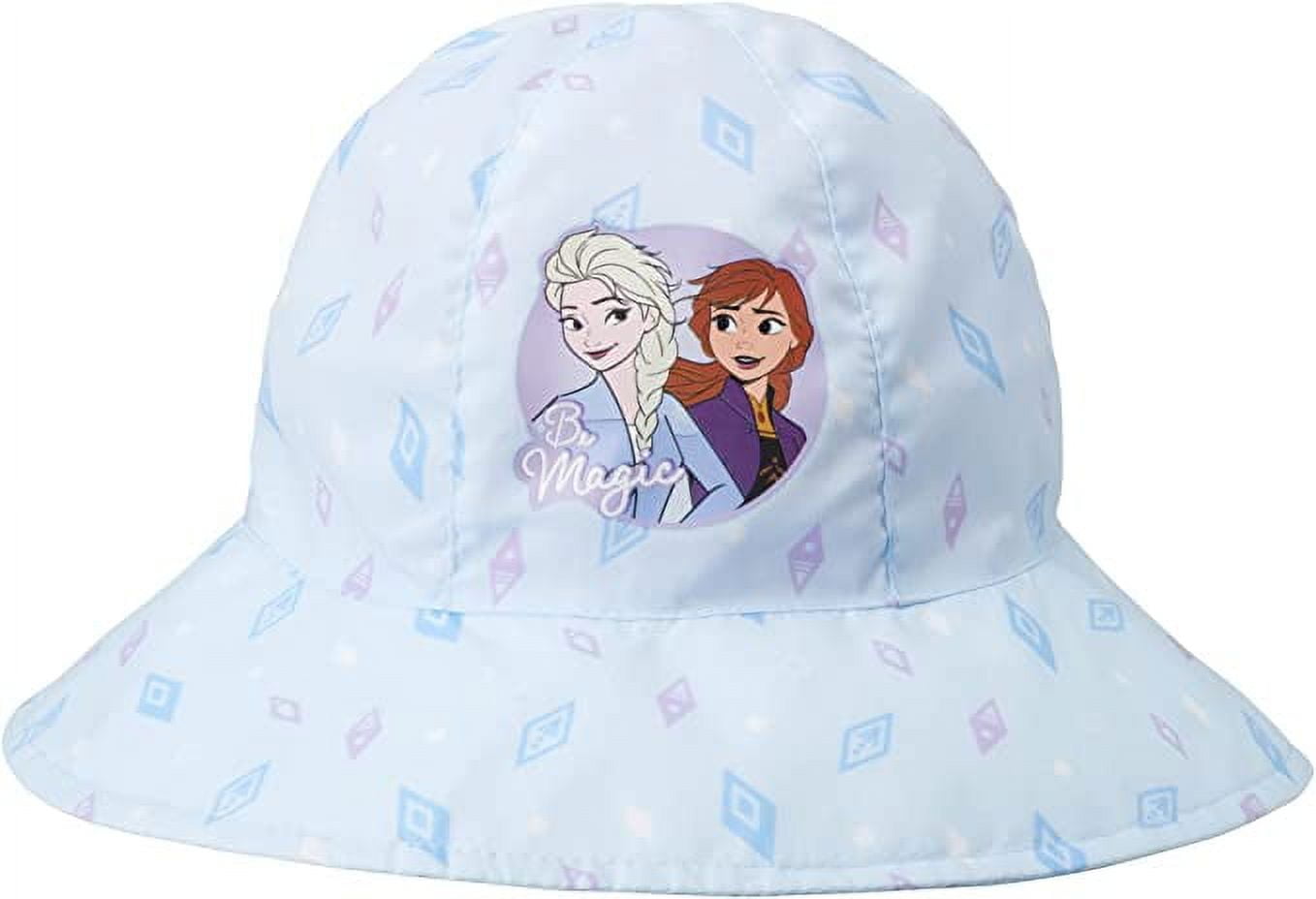 Disney Girls’ Bucket Hat – Reversible Minnie Mouse or Princess Sun Hat ...