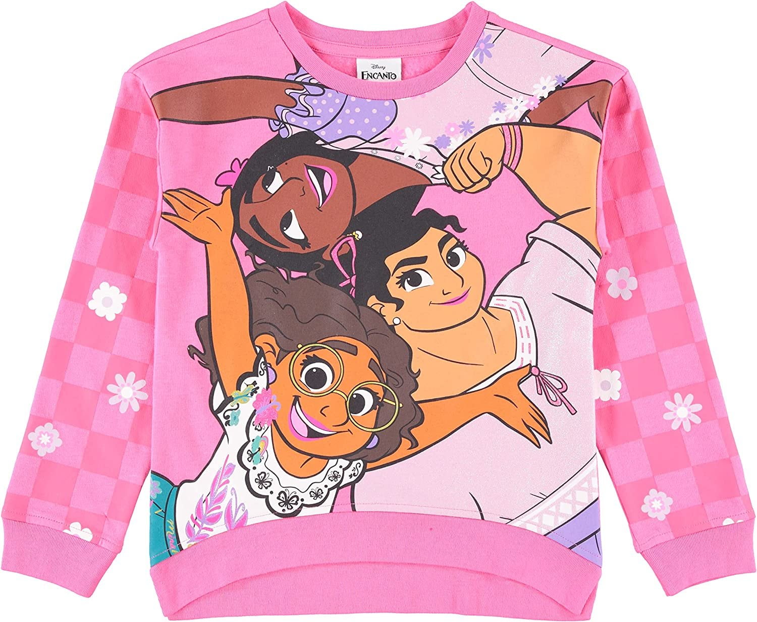 Disney Girls Encanto Sweatshirt - Mirabel, Isabela and Luisa - Sizes 2T ...