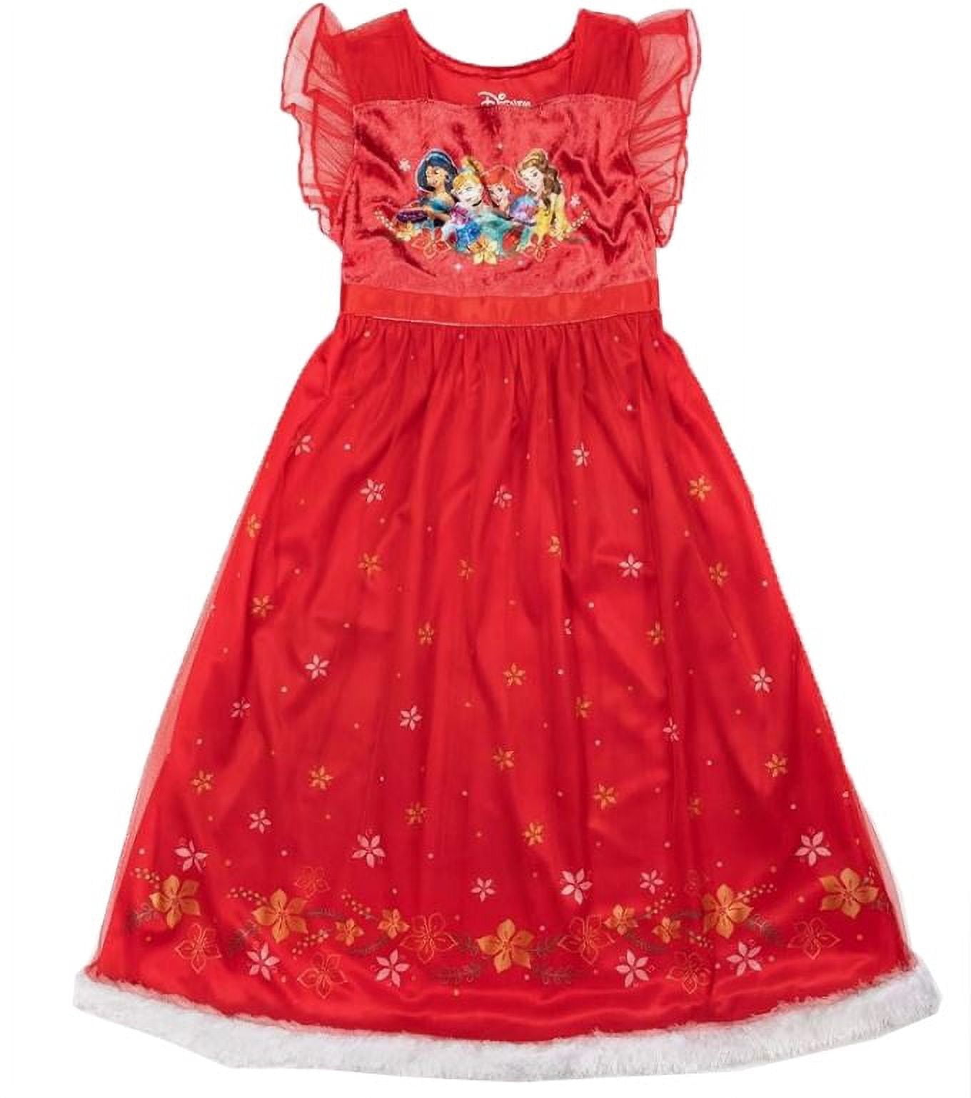 Disney Girls' Fantasy Gown Nightgown, Celebrate Xmas 2, 8 - Walmart.com