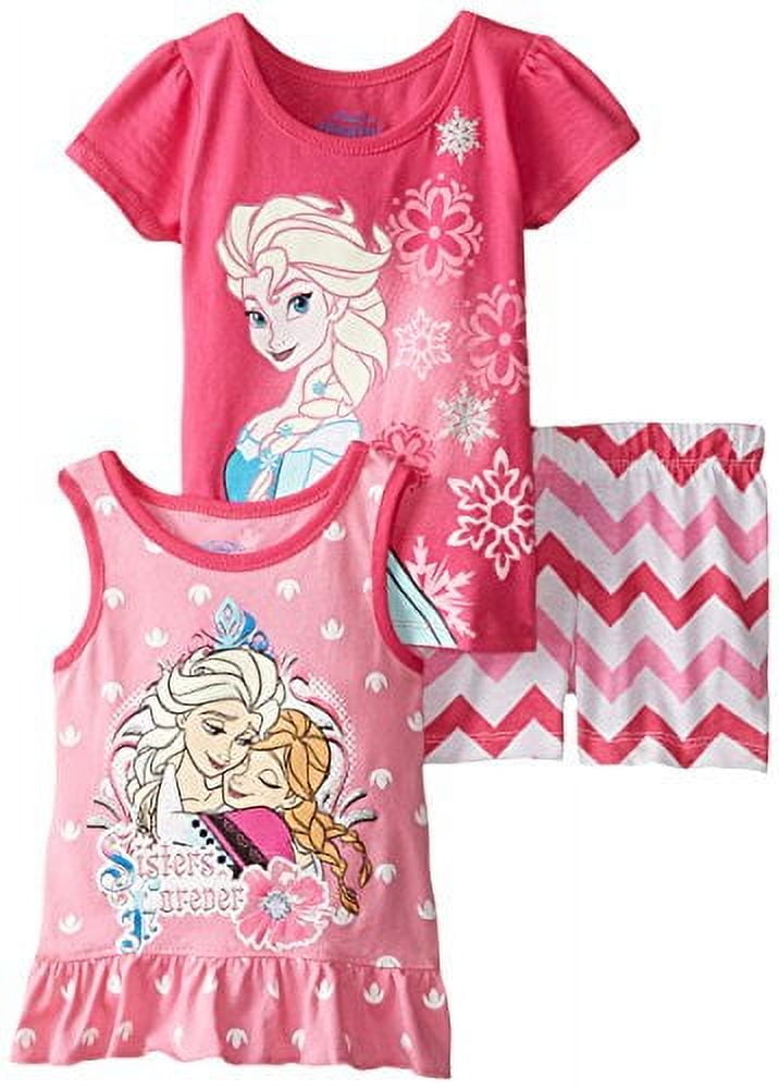 Disney Girls' Frozen 3 -Piece Elsa Short Set, Pink, 2T - Walmart.com