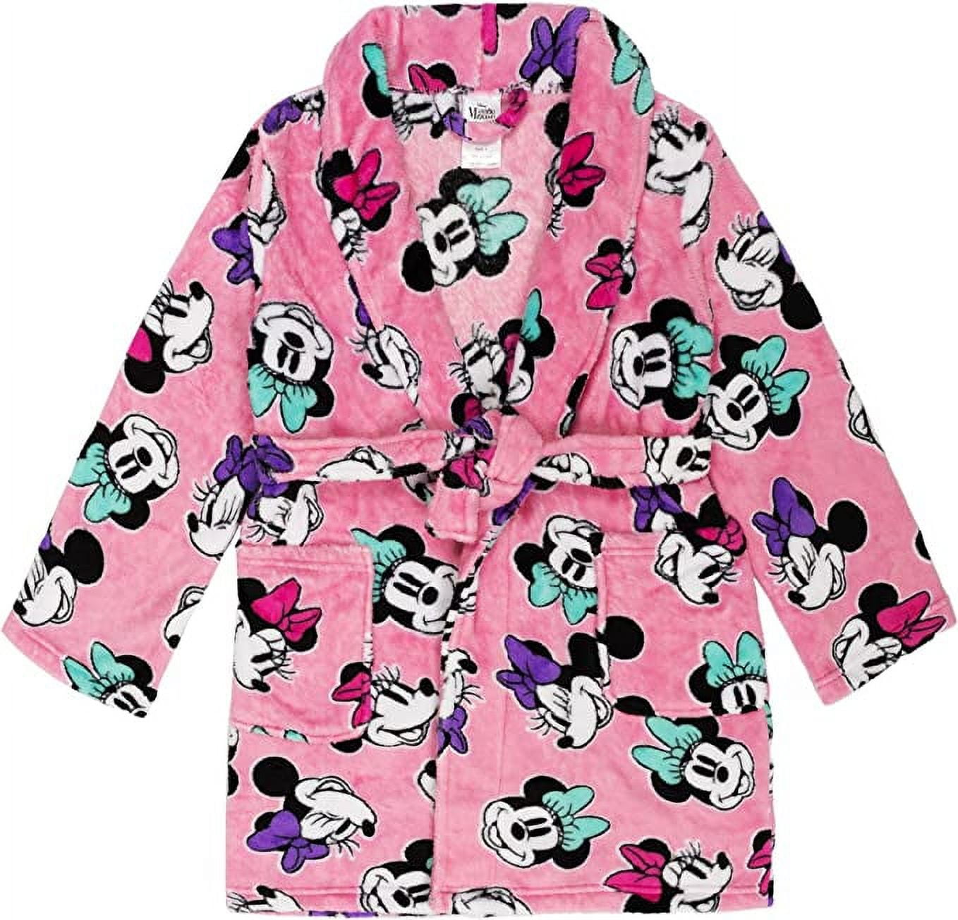 Disney Girls' Frozen | Princess | Minnie Mouse Bathrobe - Walmart.com
