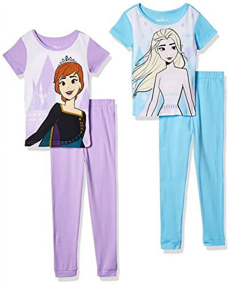 Disney Frozen Toddler Girls' Snug Fit Cotton Pajamas Sleepwear, Better ...