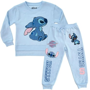 Disney Minnie Mouse and Lilo & Stitch Girls 2-Piece Set - Pullover ...