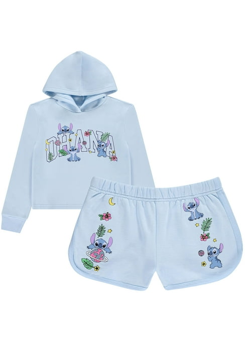 Disney Girls Lilo & Stitch Cosplay Hoodie Set - Stitch Costume Hoodie ...