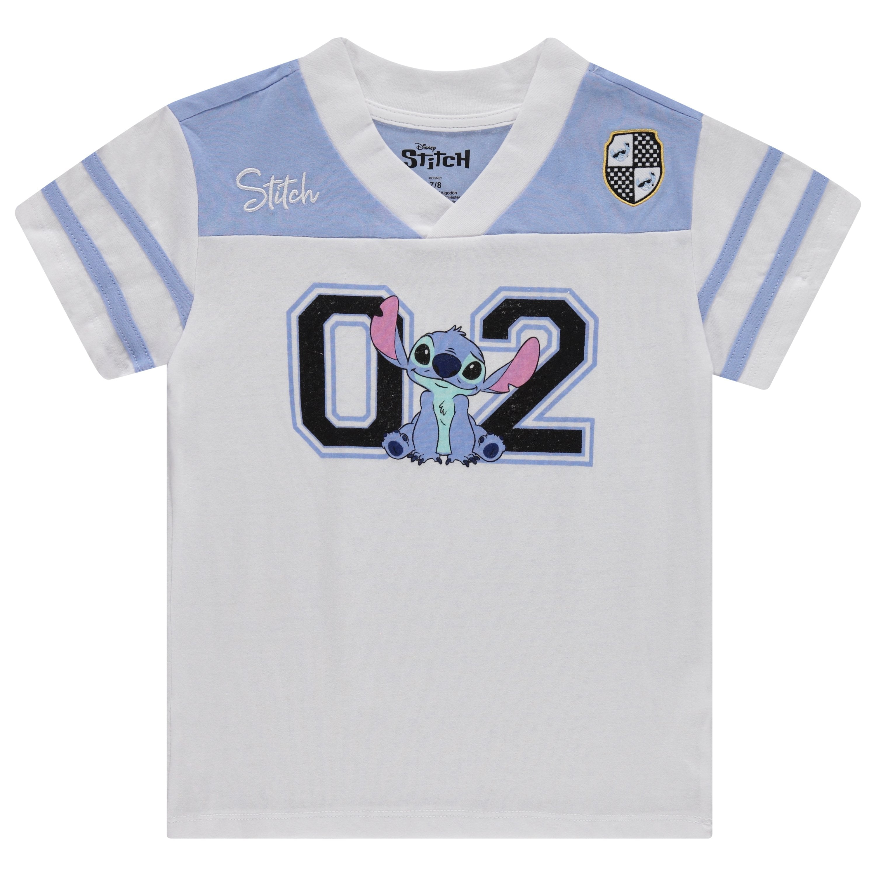 Disney Girls Lilo & Stitch Soccer Jersey T-Shirt - Girls Sizes 4-16 ...