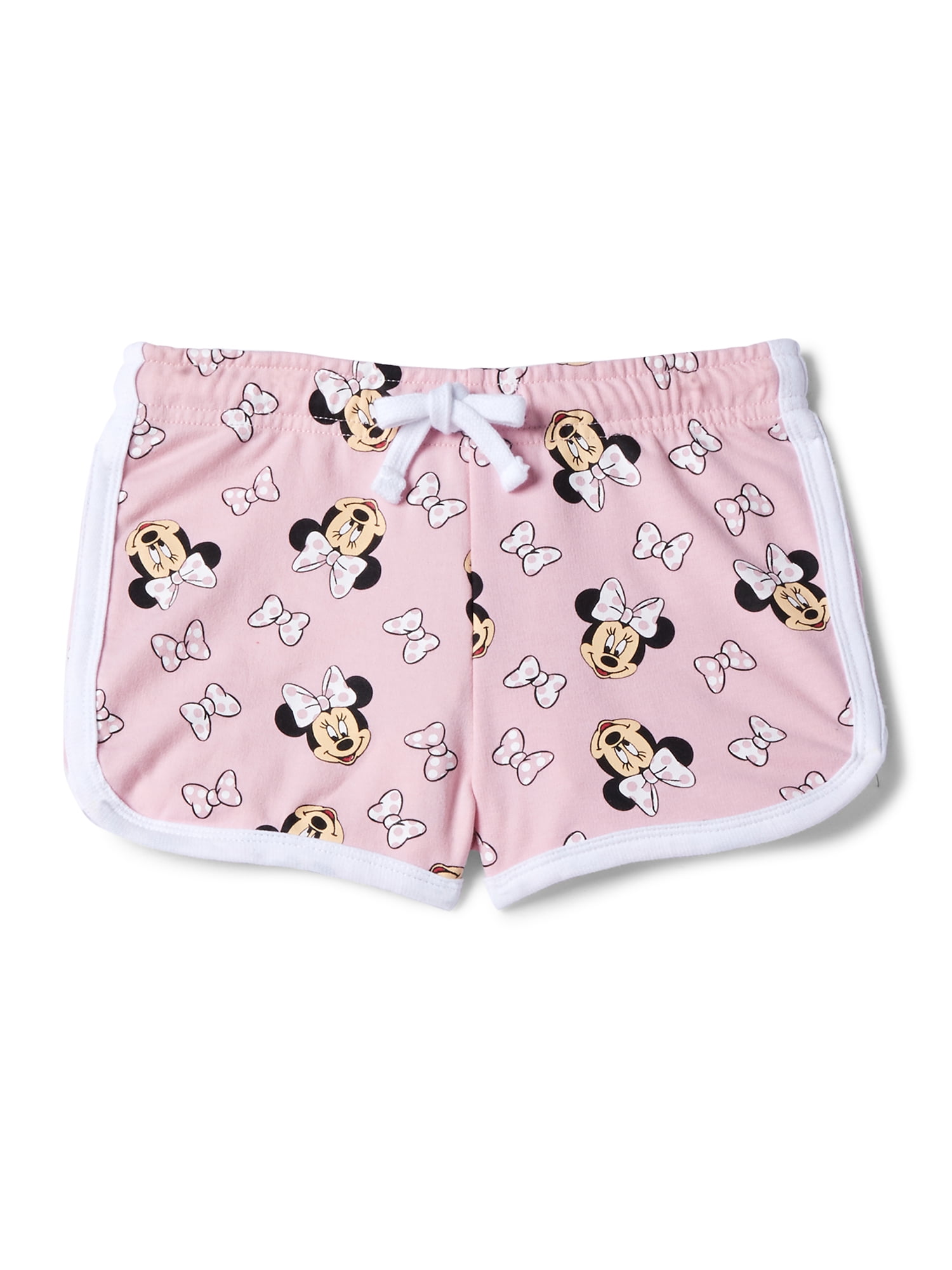 Disney Girls' Minnie Mouse Fashion Shorts, All-Over Print, Pink, Size L ...