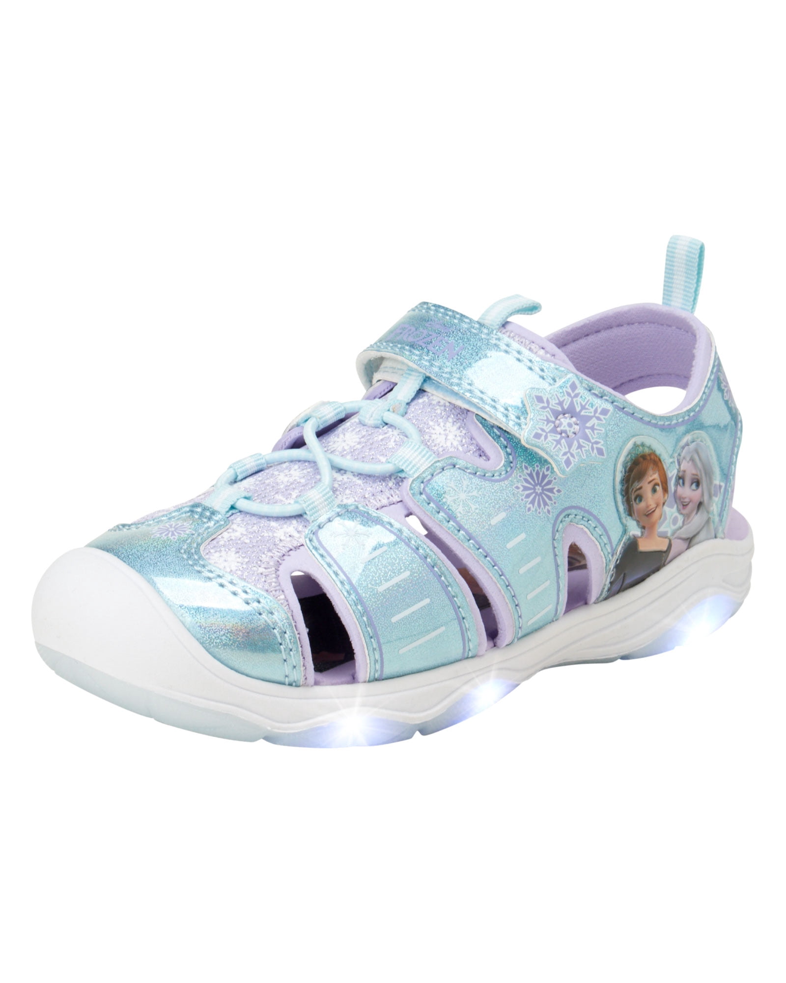 Disney Girls' Shoes - Minnie Mouse or Frozen Light-Up Closed Toe Sports ...