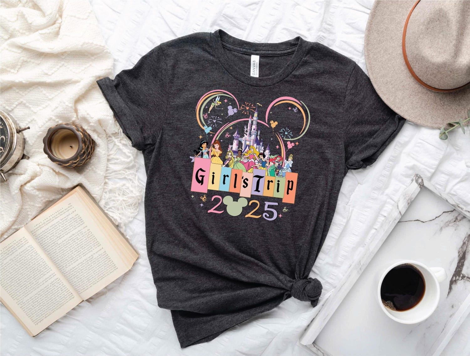 Disney Girls Trip 2025 Shirt, Disney Girls Vacation Shirt, Besties Trip 2025 Shirt, Walt Disney ...