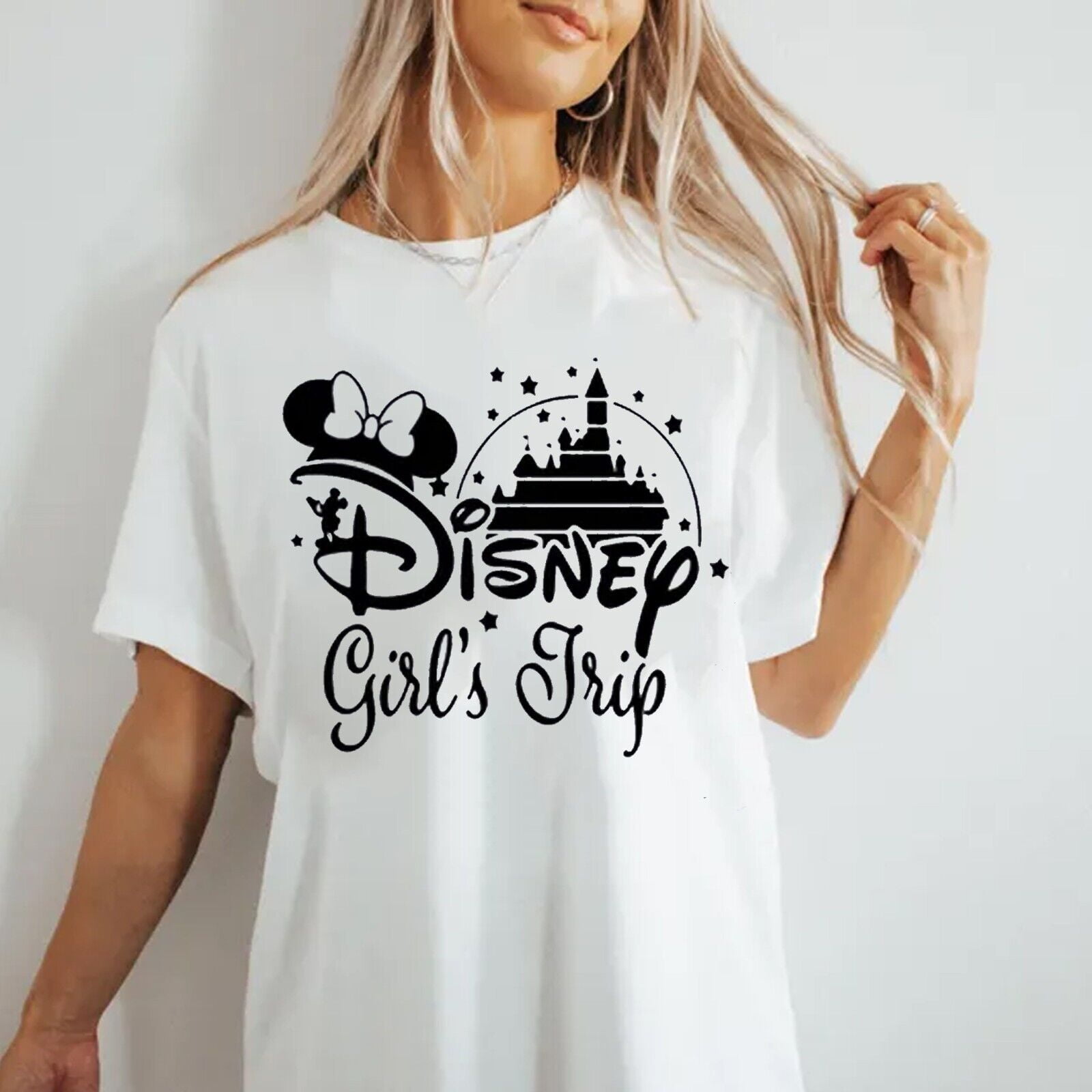 Disney Girls Trip,Disney Girls Squad,Disney Trip,Disney Princess Vacation Shirt - Walmart.com
