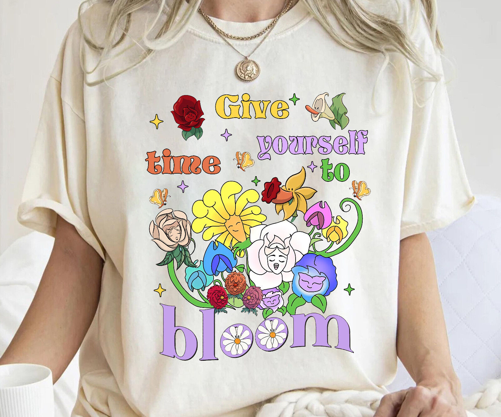 Disney Give Yourself Time to Bloom Alice in Wonderland Unisex Shirt ...