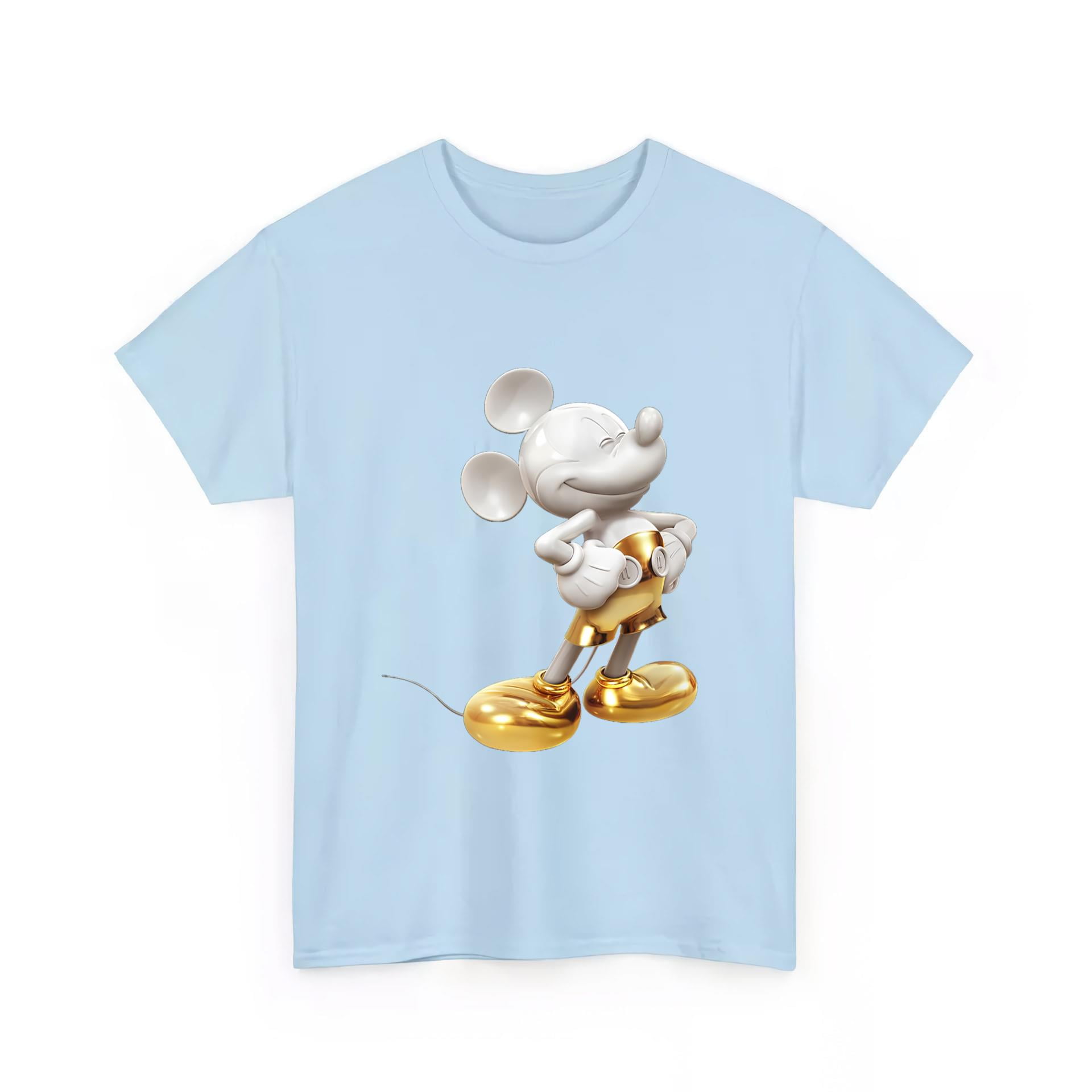 Disney Gold Mouse Pose T-Shirt Unisex shirt Adult Tee 40002 - Walmart.com
