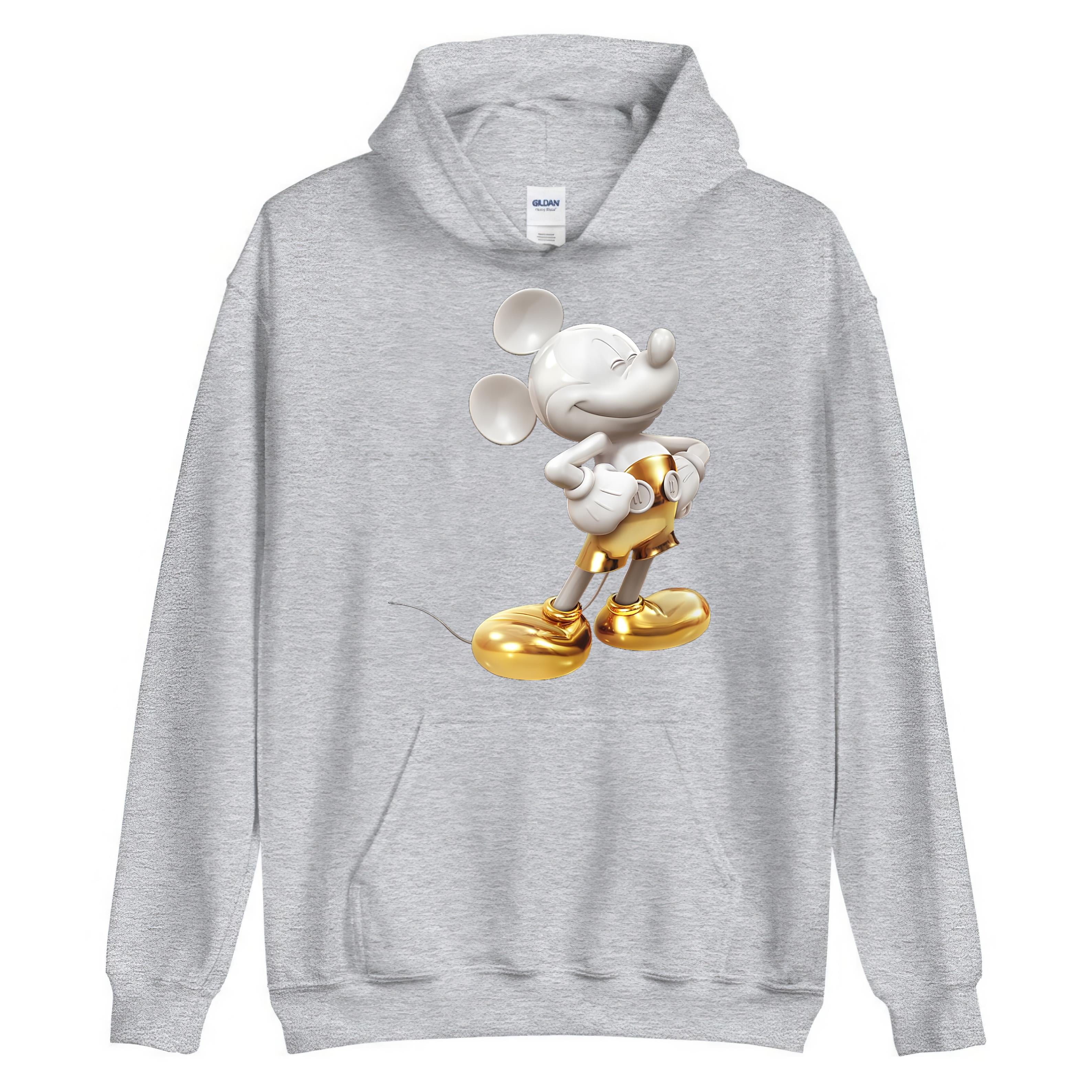 Disney Gold Mouse Pose T-Shirt Unisex shirt Adult Tee 40002 - Walmart.com
