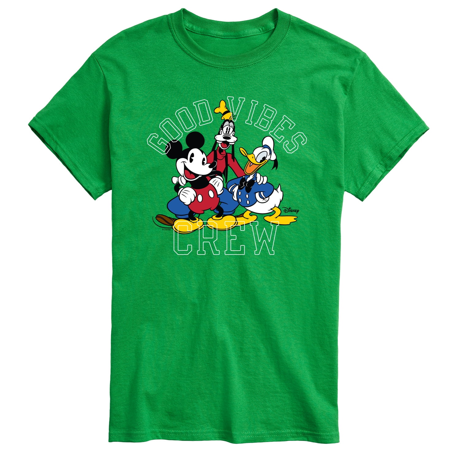 Disney - Good Vibes Crew - Men's Short Sleeve Graphic T-Shirt - Walmart.com