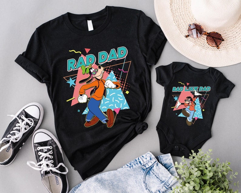 Disney Goofy And Max Goofy Shirt, Rad Dad And Rad Like Dad, Disneyworld ...