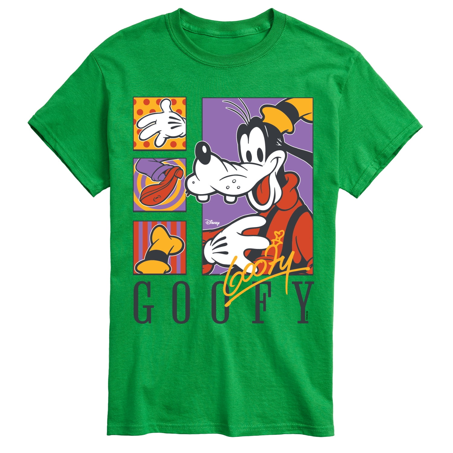 Disney - Goofy Boxes - Men's Short Sleeve Graphic T-Shirt - Walmart.com