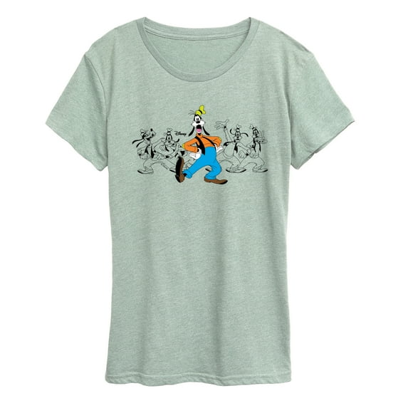 Disney - Goofy Chest - Women's Short Sleeve Graphic T-Shirt - Walmart.com
