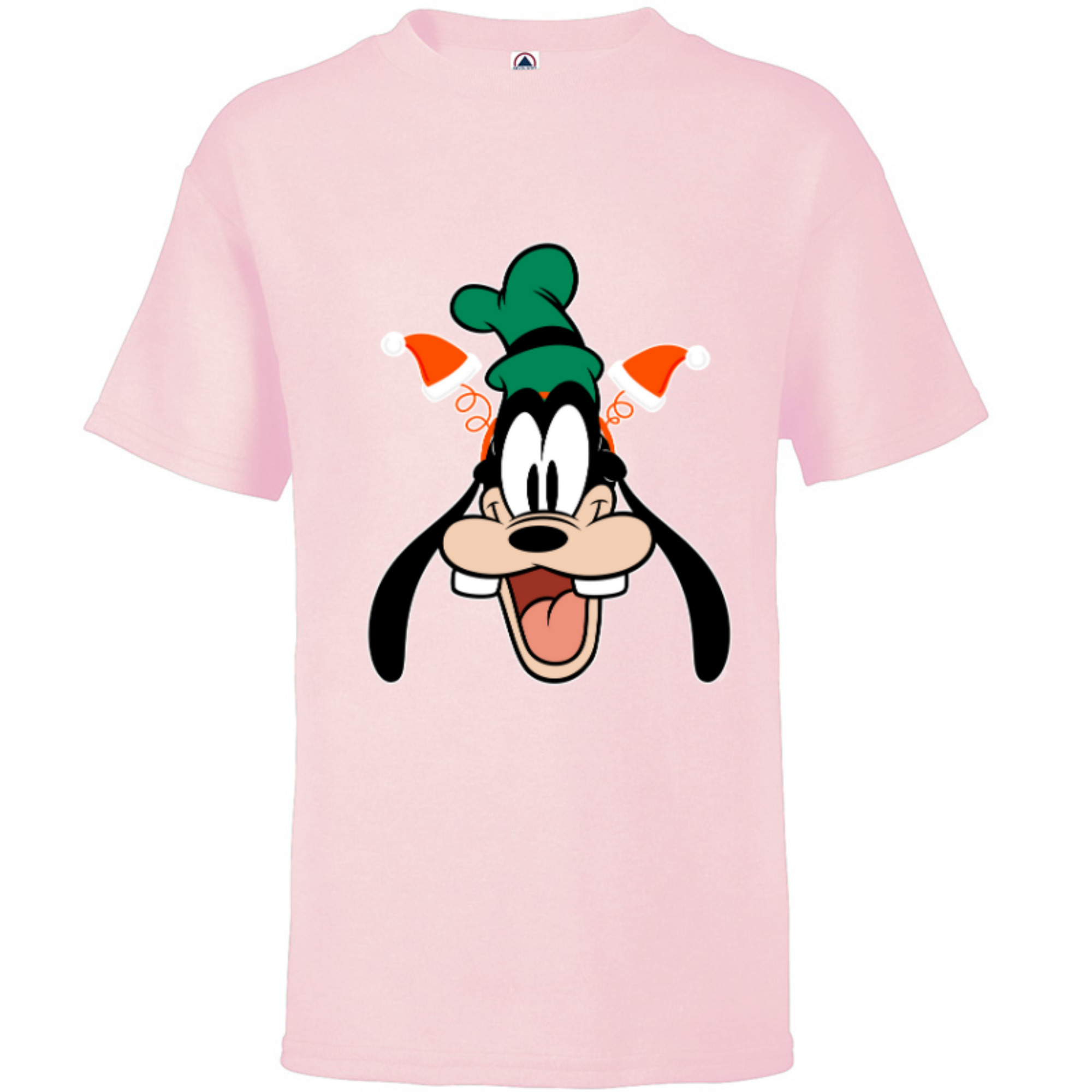 Disney Goofy Christmas Santa Hat Holiday Headband - Short Sleeve T ...