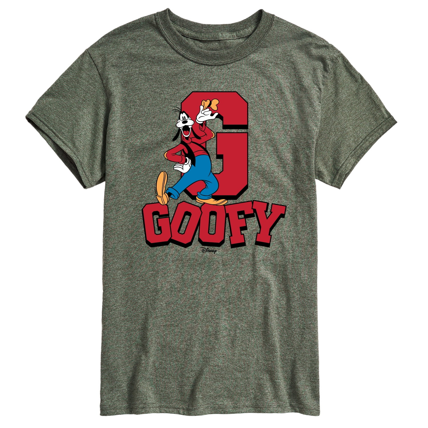 Disney - Goofy College - Sporty Athletic - Men's Short Sleeve T-Shirt ...