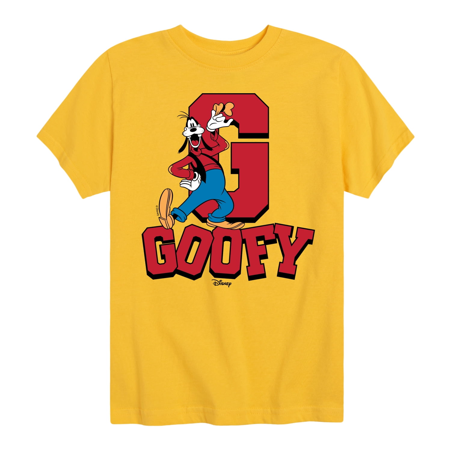 Disney - Goofy College - Sporty Athletic - Toddler and Youth Short ...