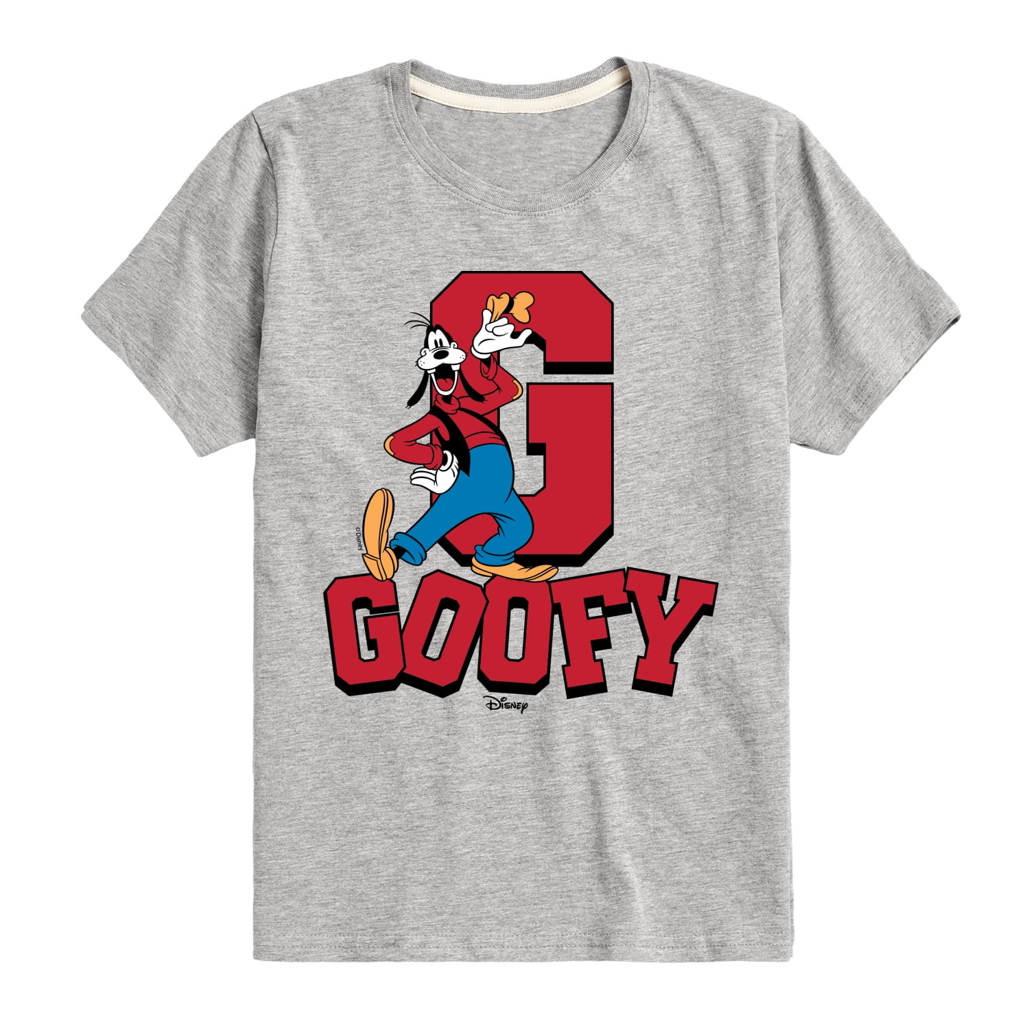 Disney - Goofy College - Sporty Athletic - Toddler and Youth Short ...