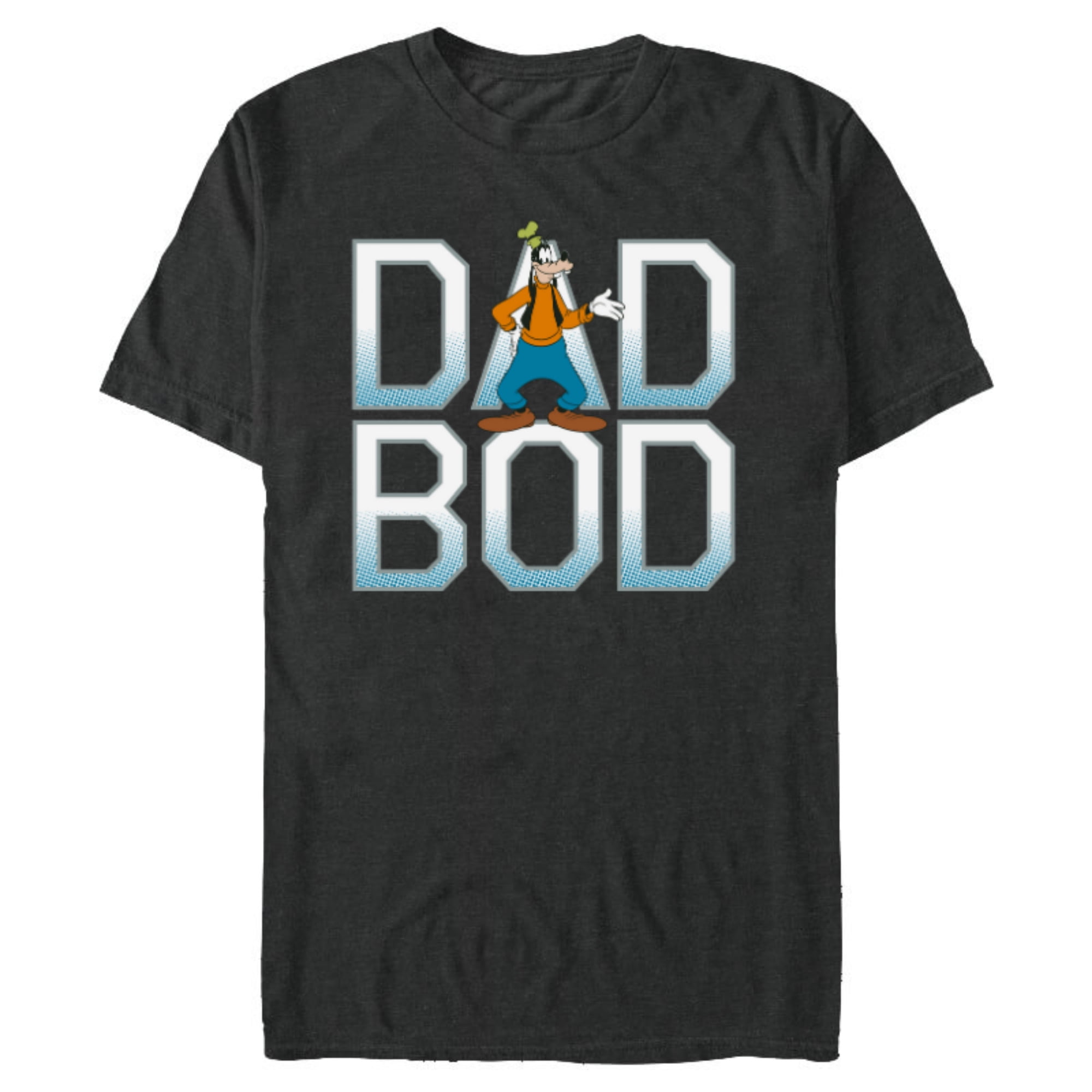 Disney Goofy Dad Bod - Short Sleeve Blended T-Shirt for Adults ...