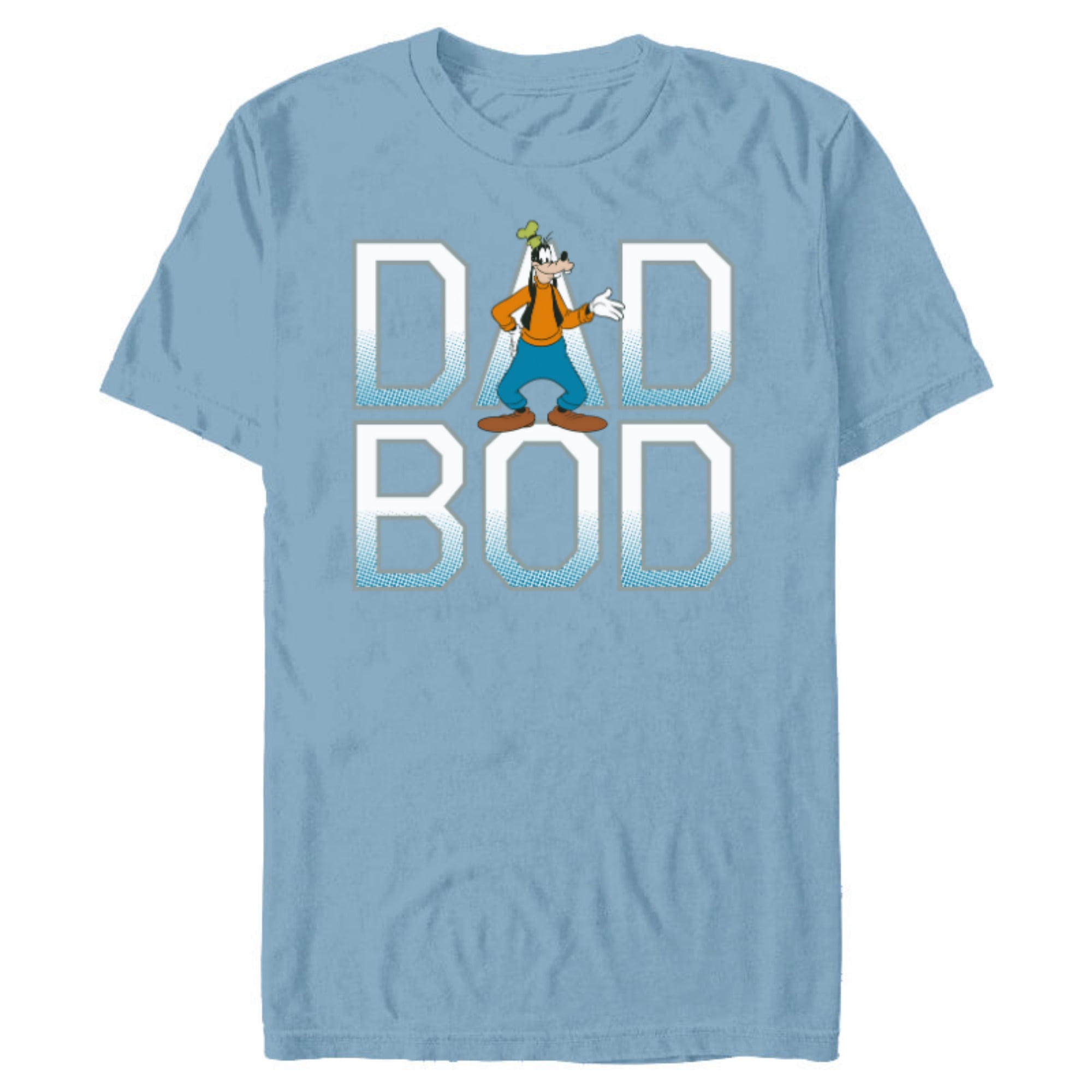Disney Goofy Dad Bod - Short Sleeve Blended T-Shirt for Adults ...