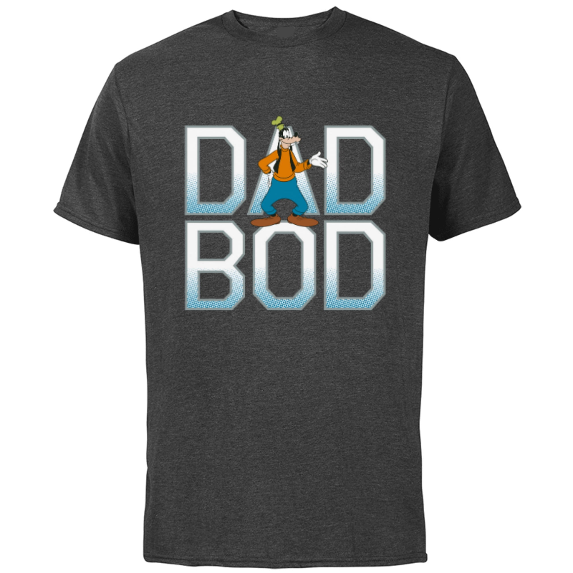 Disney Goofy Dad Bod - Short Sleeve Cotton T-Shirt for Adults ...