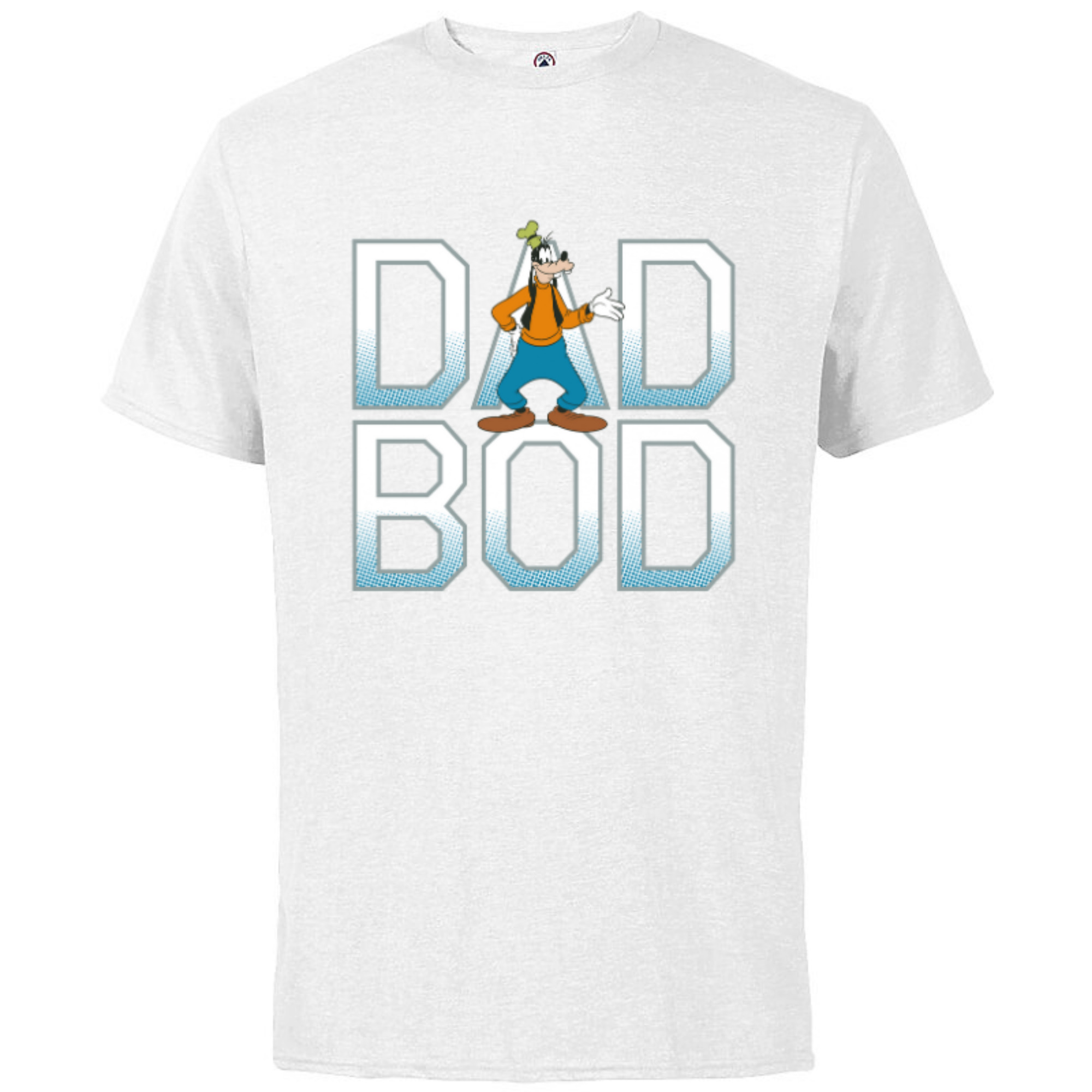Disney Goofy Dad Bod - Short Sleeve Cotton T-Shirt for Adults ...