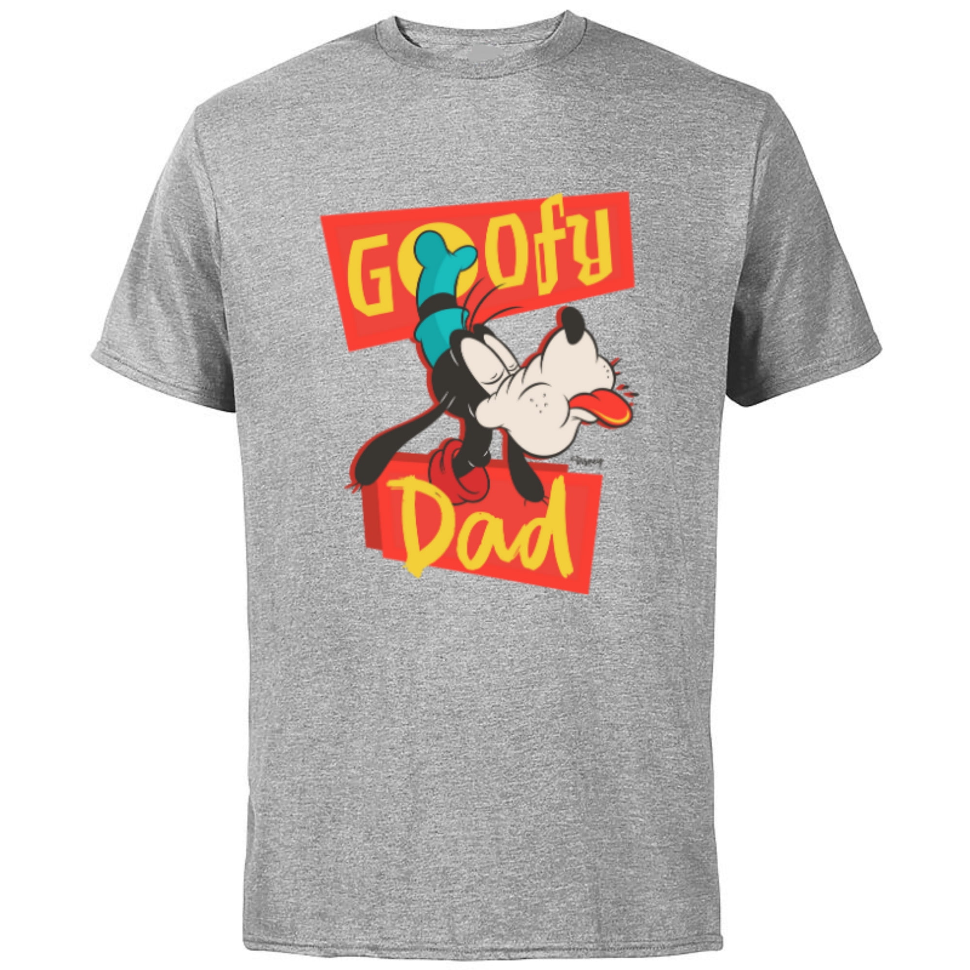 Disney Goofy Dad Family Trip Father’s Day - Short Sleeve Cotton T-Shirt ...