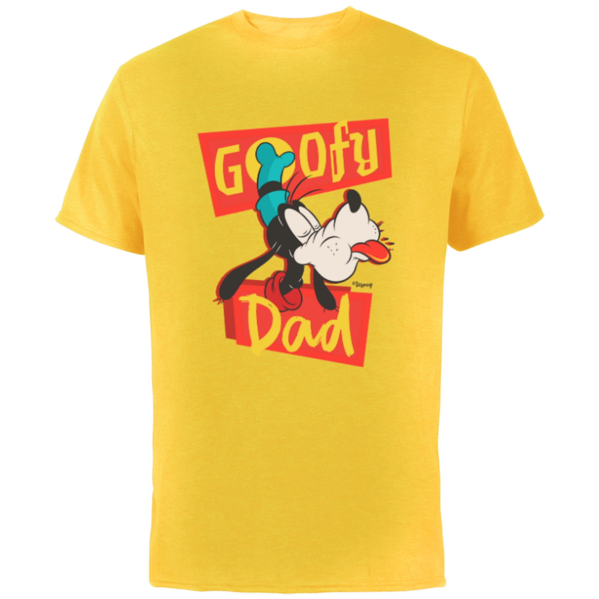 Disney Goofy Dad Family Trip Father’s Day - Short Sleeve Cotton T-Shirt ...