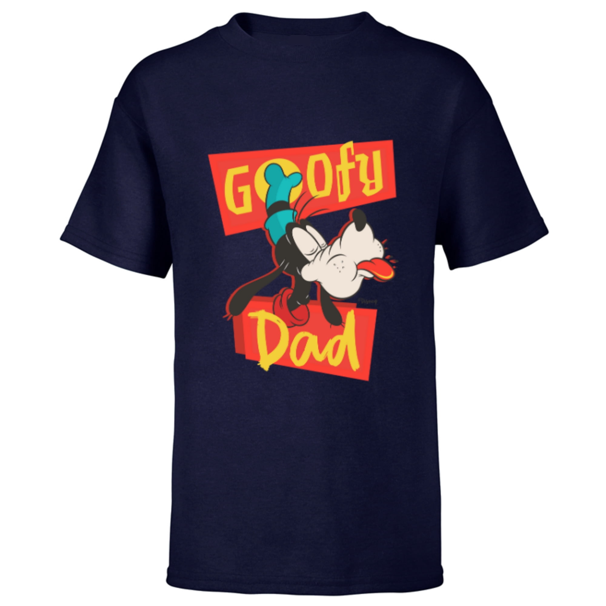 Disney Goofy Dad Family Trip Father’s Day - Short Sleeve T-Shirt for ...