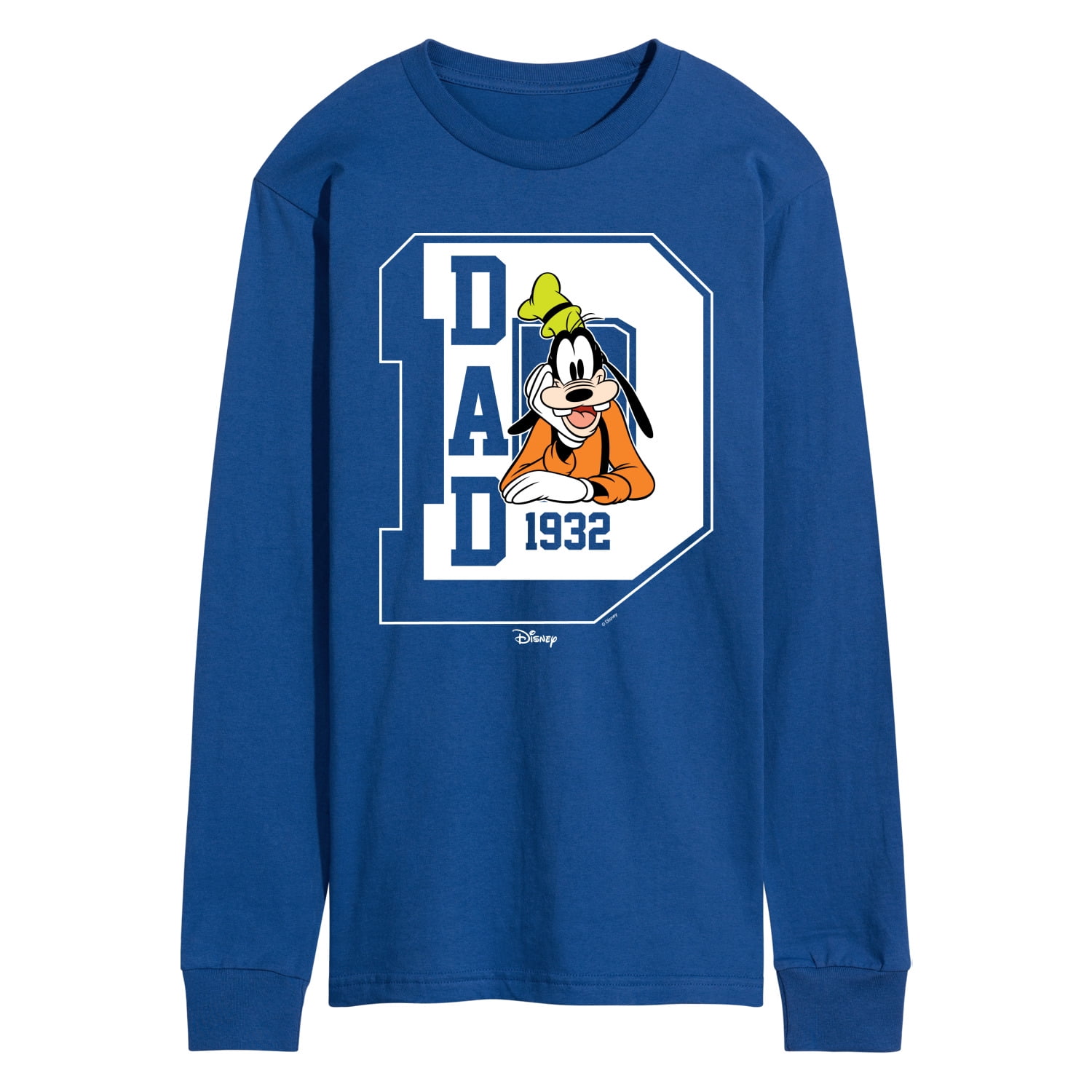 Disney - Goofy Dad - Men's Long Sleeve Graphic T-Shirt - Walmart.com