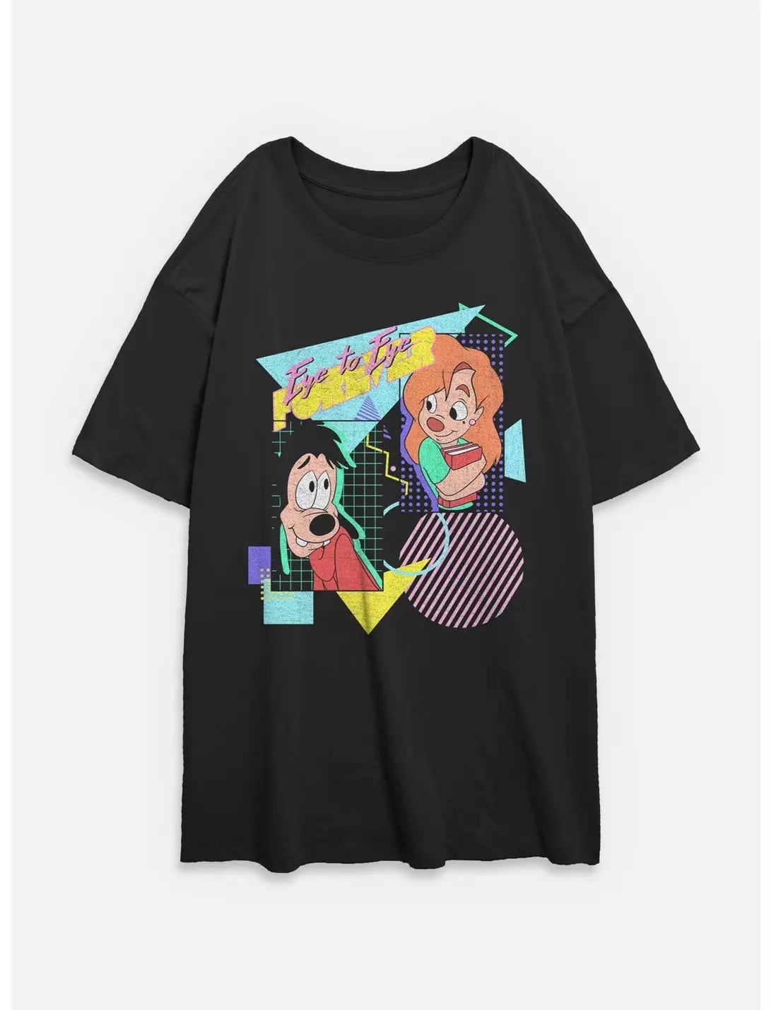 Disney Goofy Eye To Eye 80s Cartoon Movie T-Shirt - Walmart.com