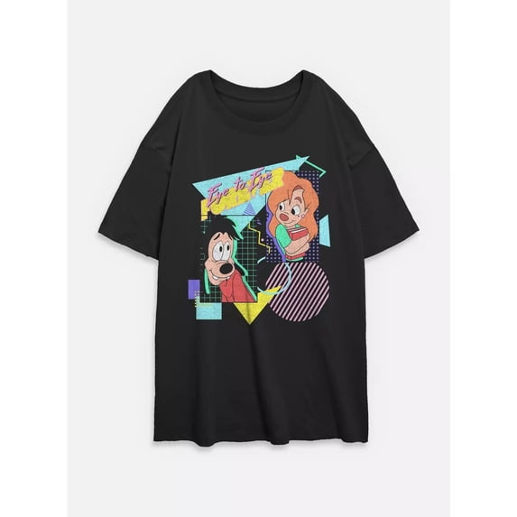 Disney Goofy Eye To Eye 80s Cartoon Movie T-Shirt - Walmart.com