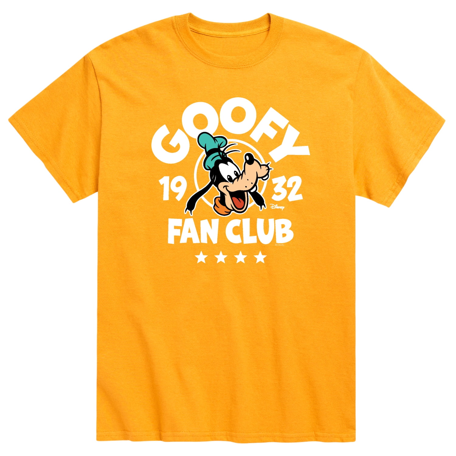 Disney - Goofy Fan Club - Men's Short Sleeve Graphic T-Shirt - Walmart.com