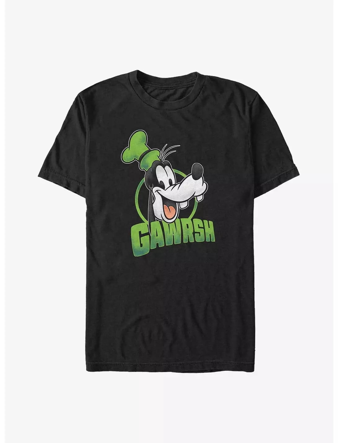 Disney Goofy Gawrsh Goofy Signature Catchphrase Funny Portrait T-shirt ...