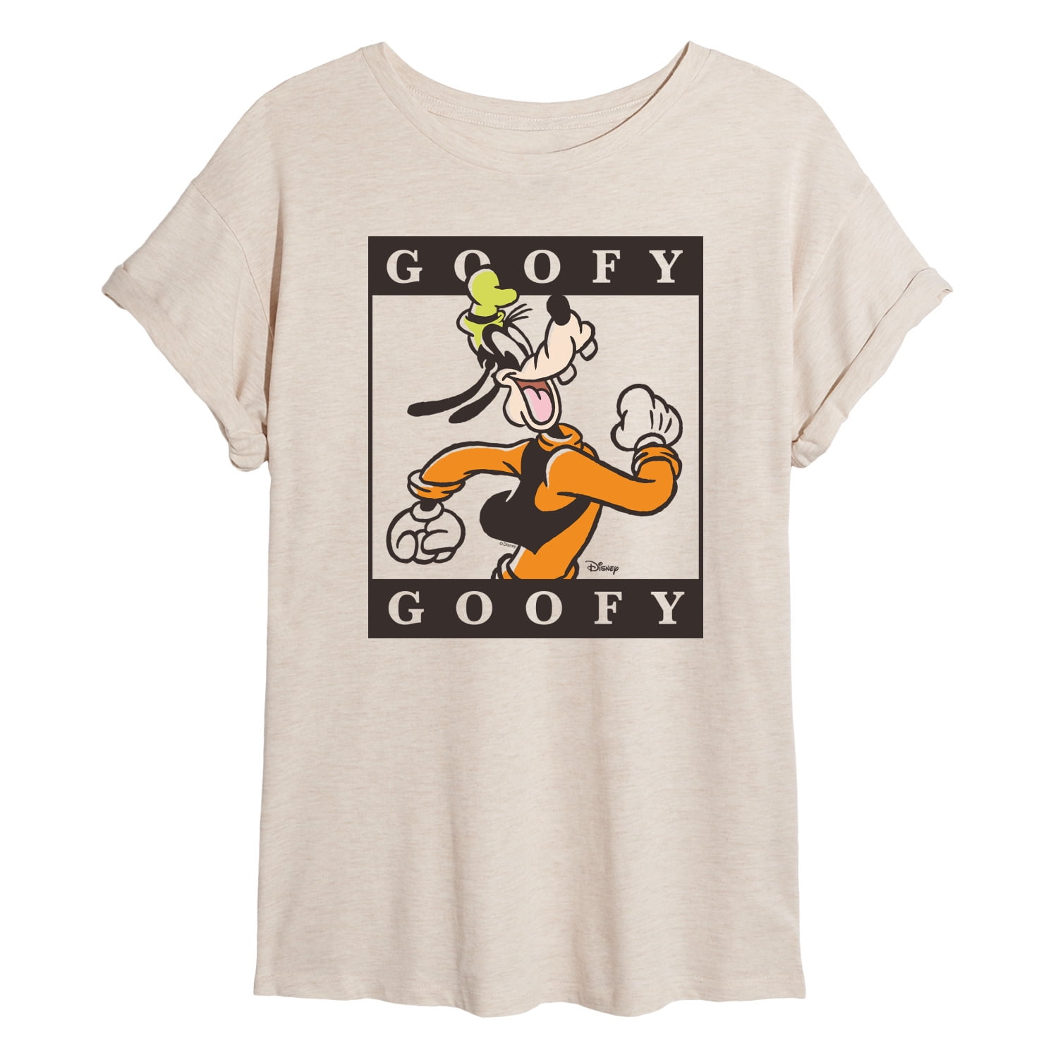 Disney - Goofy - Getting Things Done - Juniors Ideal Flowy Muscle T ...