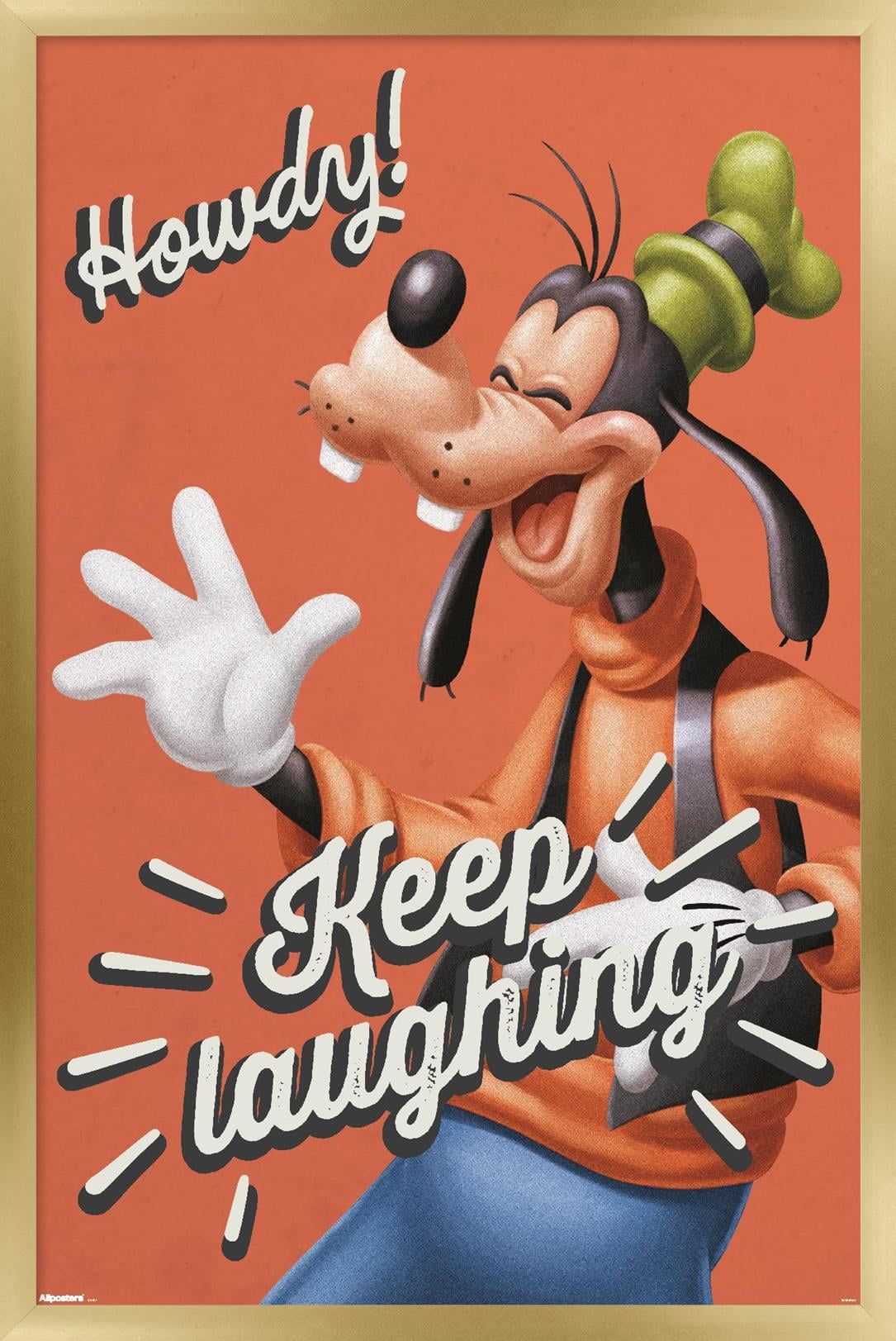 Disney Goofy: Good Old Days - Keep Laughing Wall Poster, 22.375" x 34 ...