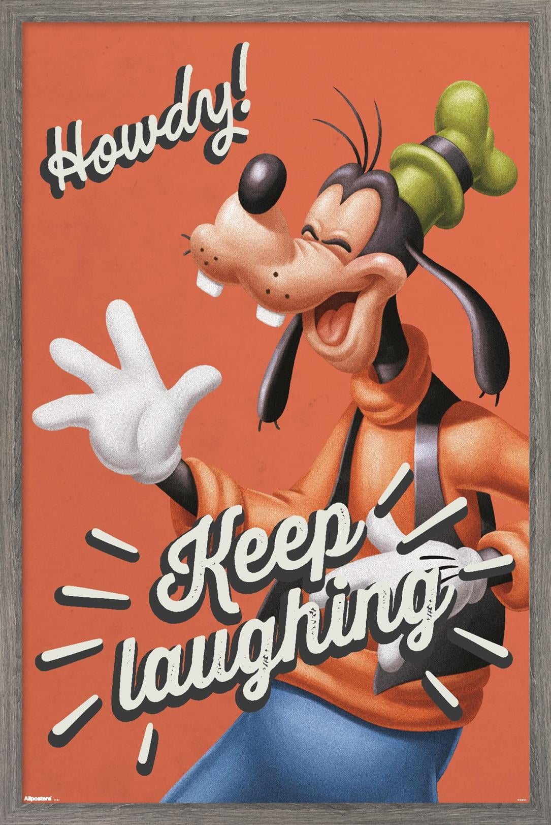 Disney Goofy: Good Old Days - Keep Laughing Wall Poster, 22.375" x 34 ...