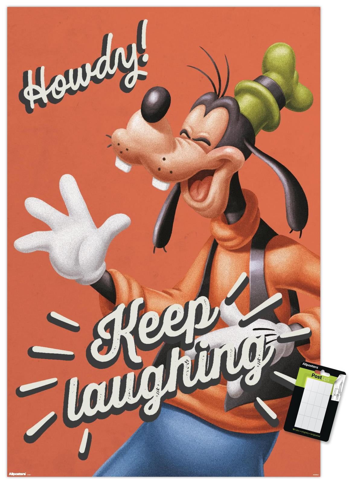 Disney Goofy: Good Old Days - Keep Laughing Wall Poster, 22.375" x 34 ...