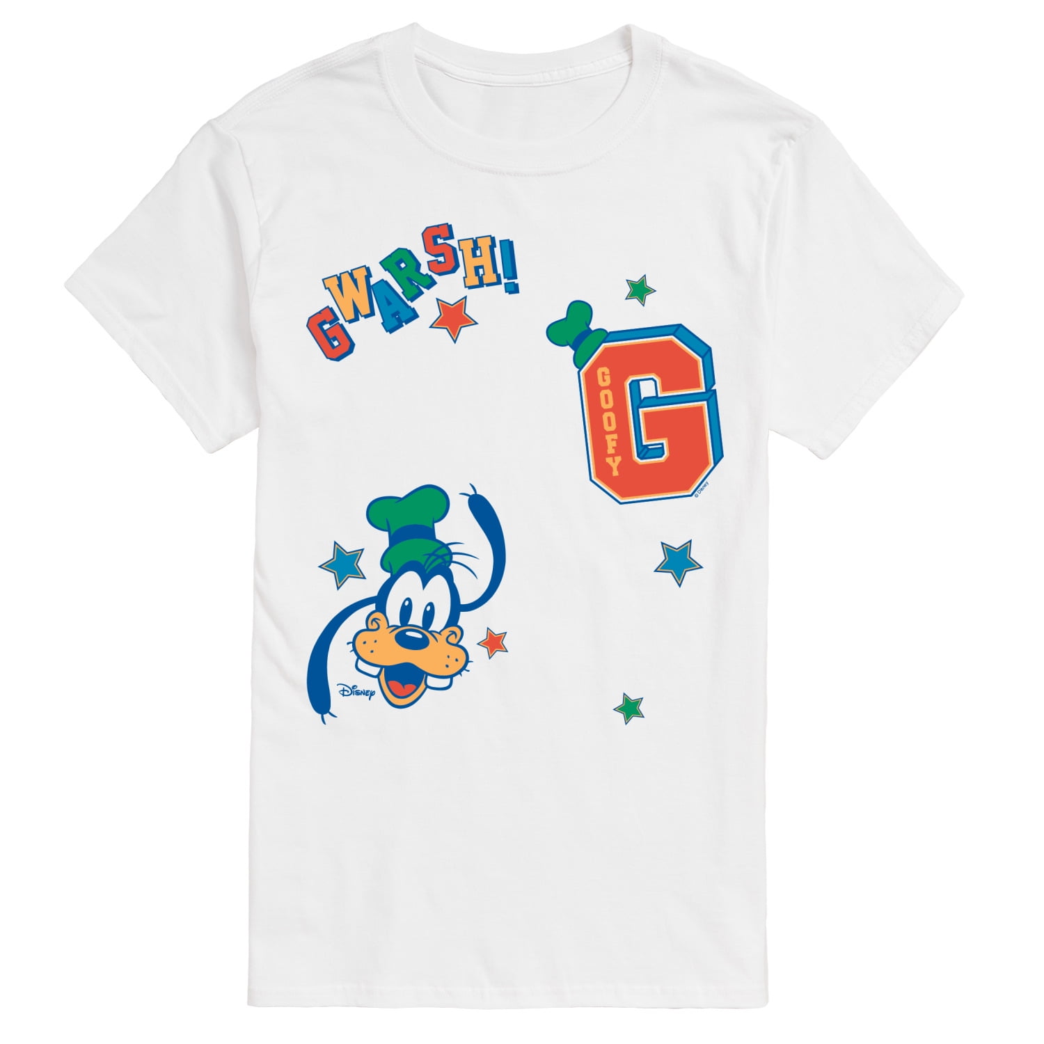 Disney - Goofy Gwarsh- Men's Short Sleeve Graphic T-Shirt - Walmart.com