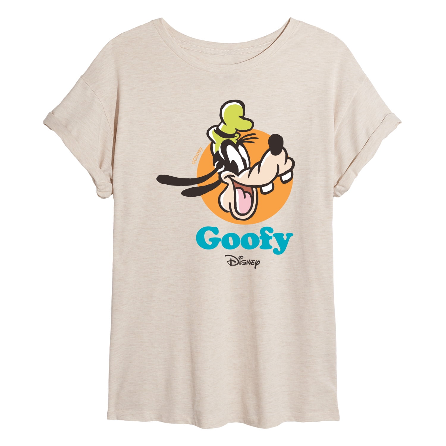 Disney - Goofy - Laughs & Giggles - Women's Oversized T-Shirt - Walmart.com